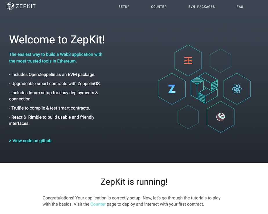 Getting started with ZepKit - OpenZeppelin blog
