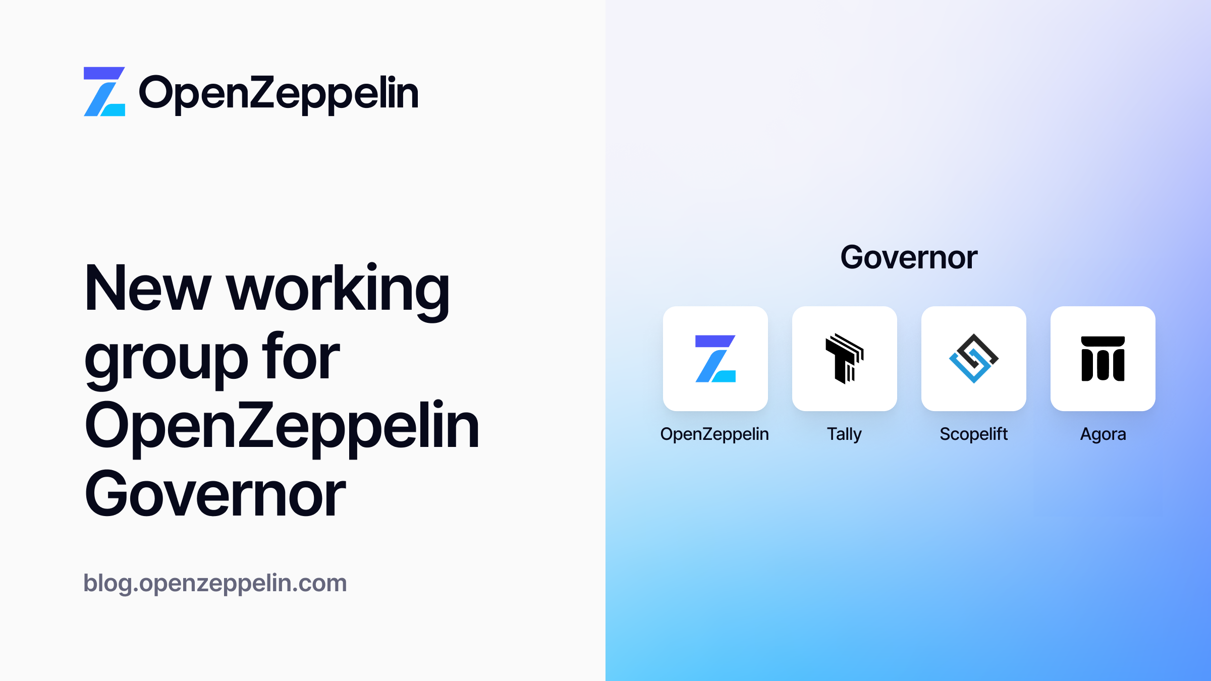 Announcing a New Working Group for OpenZeppelin Governor