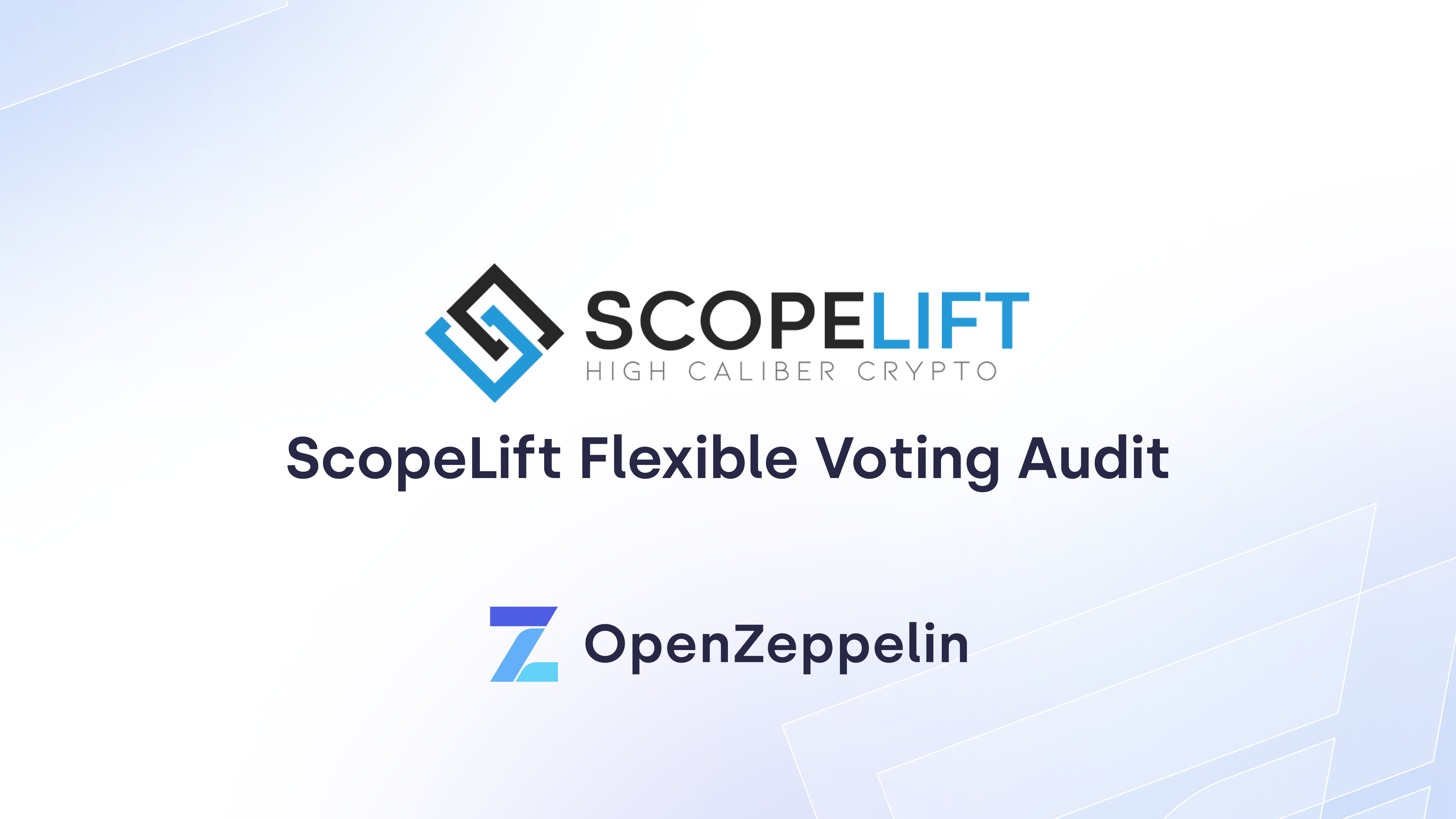 ScopeLift Flexible Voting Audit - OpenZeppelin blog